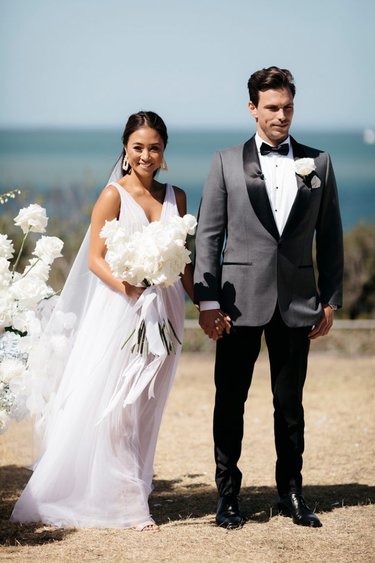 Real Wedding - Sari & Mark, Sorrento VIC | Ivory Tribe